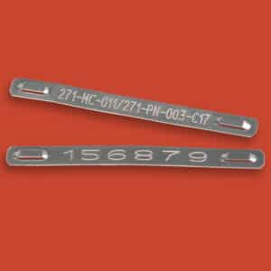 Stainless Steel Cable Marking Tag | Free Delivery